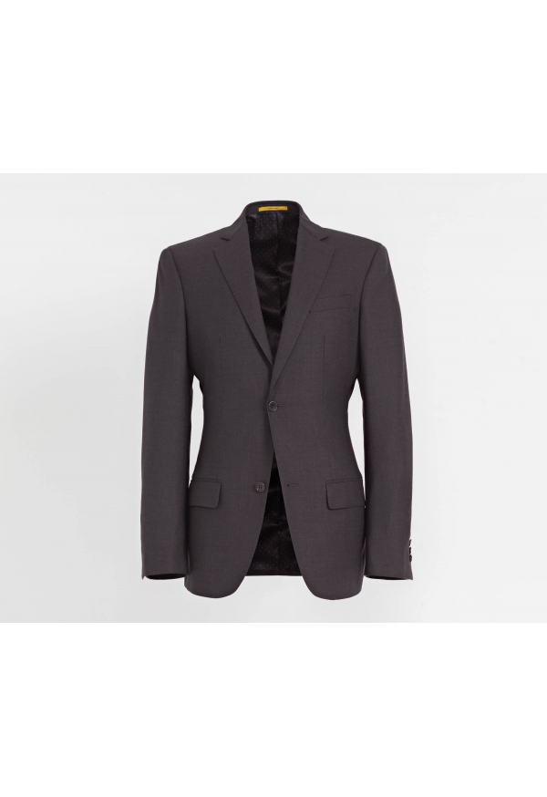 Cole Grey Textured Wool Blazer – Tailored 100% Wool Jacket | Mansolutely