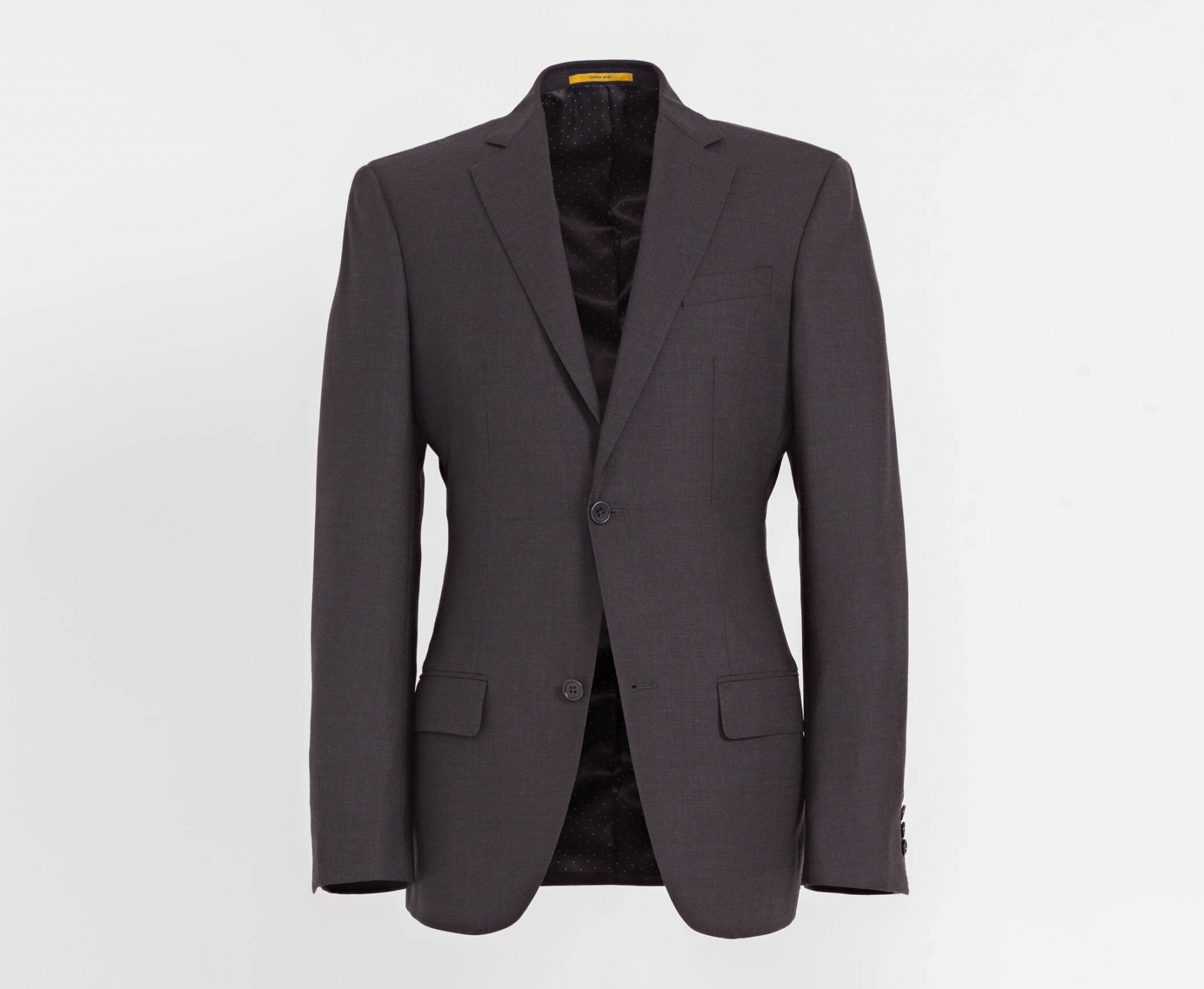 Tailored Grey Textured Wool Blazer Cole | Mansolutely