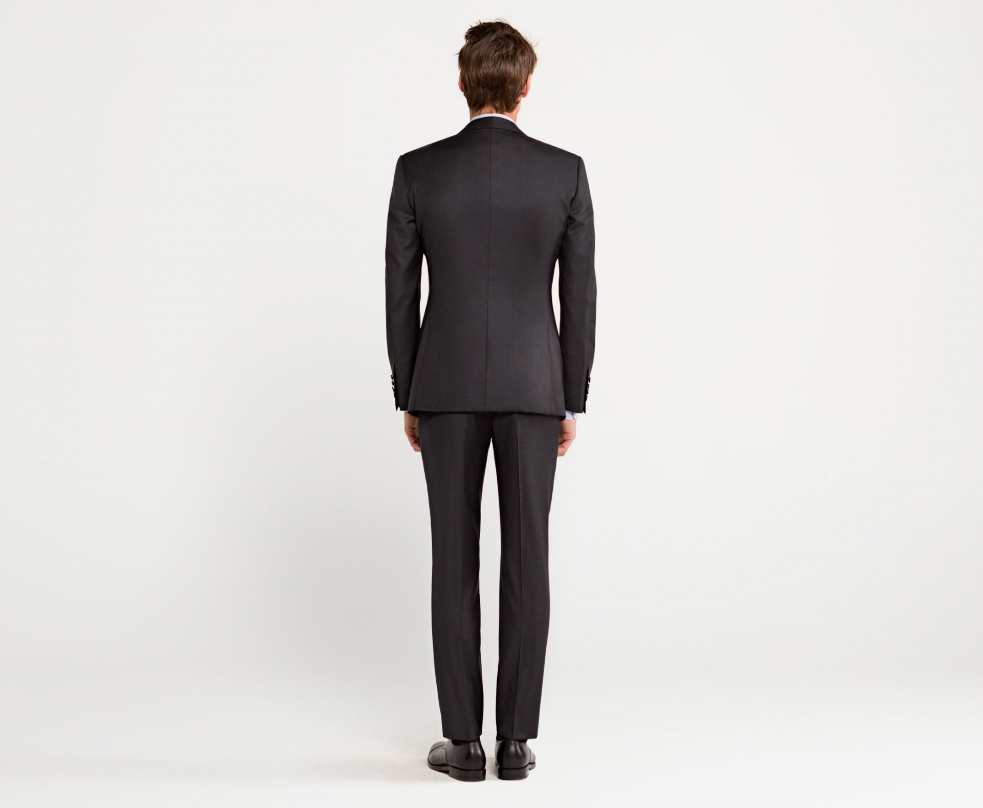 Absolute Grey Wool Suit – Super 120’s Tailored Fit | Mansolutely